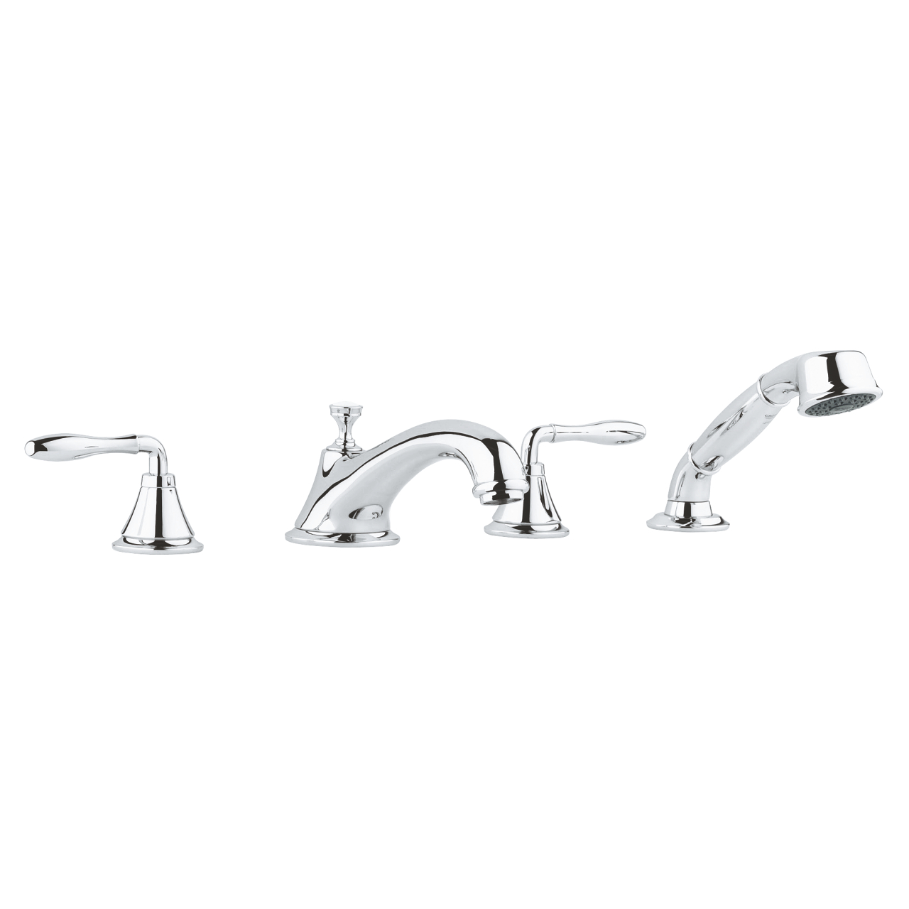 Seabury Four-hole bath combination 1/2″ | GROHE