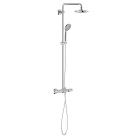 Euphoria System 310 Shower system with thermostatic mixer for wall ...