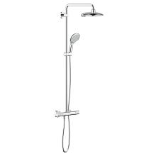 Euphoria System Shower system with bath thermostat for wall mounting ...
