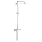 Euphoria System Shower system with bath thermostat for wall mounting ...