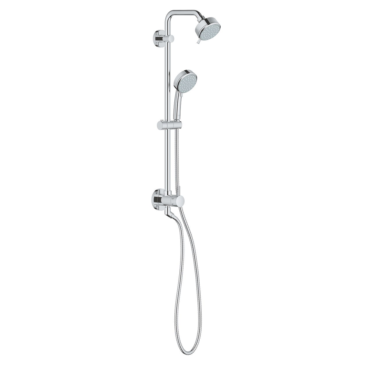 Retrofit 100 Shower system with diverter for wall mounting | GROHE