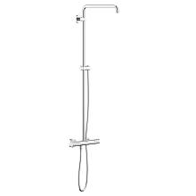 Euphoria System Shower system with bath thermostat for wall mounting ...