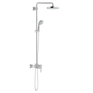 Tempesta Cosmopolitan System 200 Flex shower system with diverter for ...