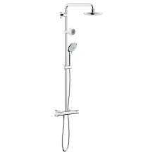 Euphoria System 150 Shower system with thermostatic mixer for wall ...