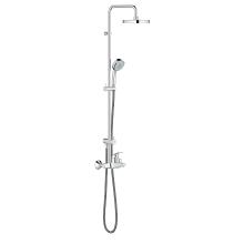 Tempesta Cosmopolitan System 250 Shower system with single lever bath ...