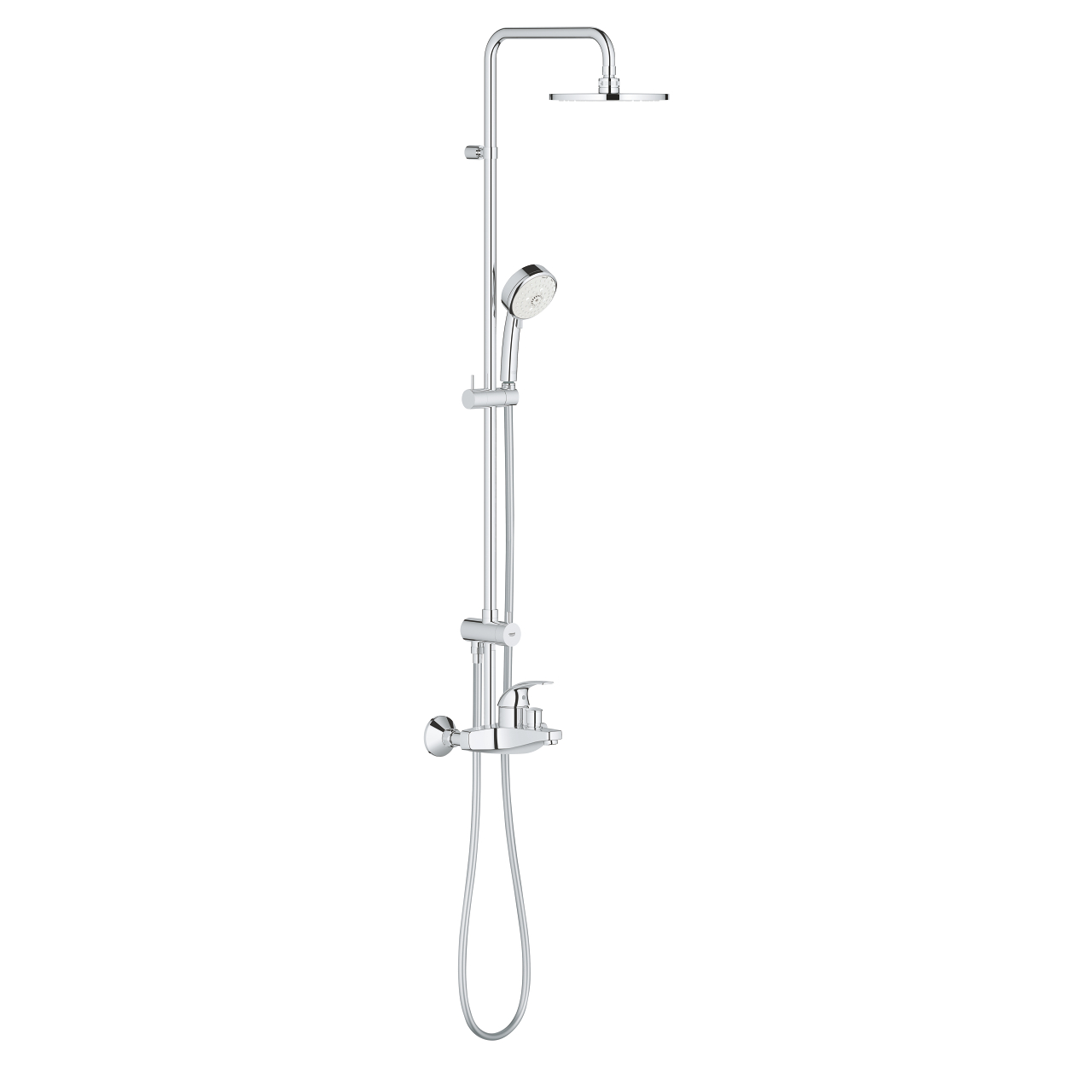 Tempesta Cosmopolitan System 200 Shower system with single lever bath ...