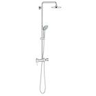Euphoria System 310 Shower system with safety mixer for wall mounting ...