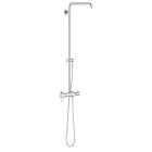 Euphoria System 260 Shower system with thermostatic mixer for wall ...