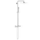 Vitalio Joy System 260 Shower system with thermostat for wall mounting ...
