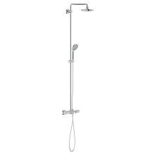 Euphoria System 180 Shower system with bath thermostat for wall ...