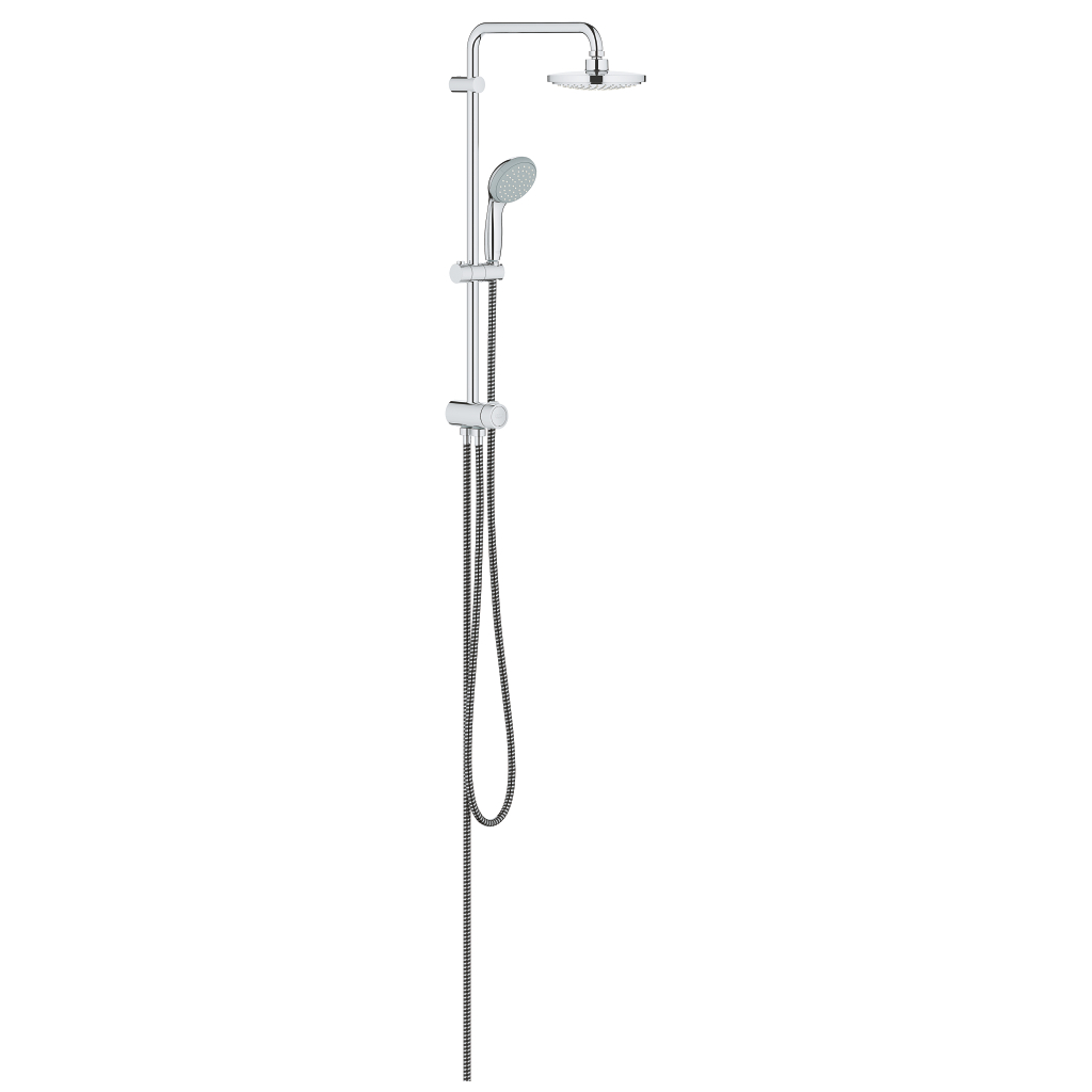 Tempesta System 180 Flex shower system with diverter for wall mounting ...