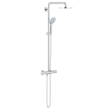 Euphoria System Shower system with bath thermostat for wall mounting ...