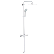 Euphoria System Shower system with bath thermostat for wall mounting ...