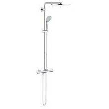 Euphoria System 260 Shower system with bath thermostat for wall ...