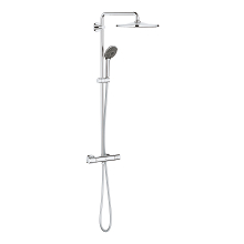 Vitalio Joy System 260 Shower system with diverter for wall mounting ...