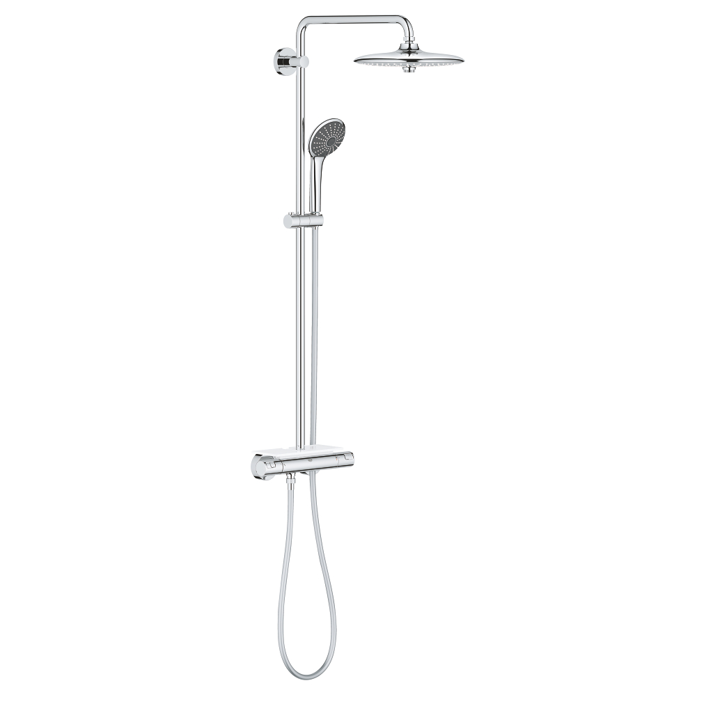 Vitalio Joy System 260 Shower system with thermostat for wall mounting | GROHE
