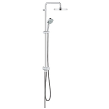 Tempesta Cosmopolitan System 200 Shower system with diverter for wall ...