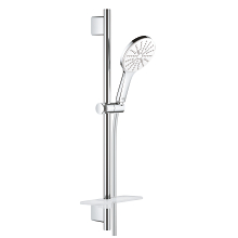 Rainshower SmartActive 130 Cube סט מאחז קיר 3 מתזים | GROHE