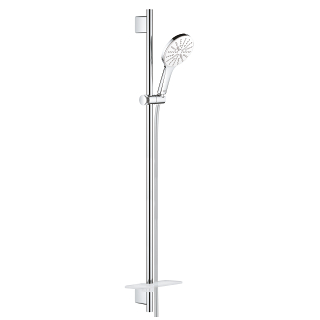 Rainshower SmartActive 130 Cube Shower Rail Set 3 sprays | GROHE