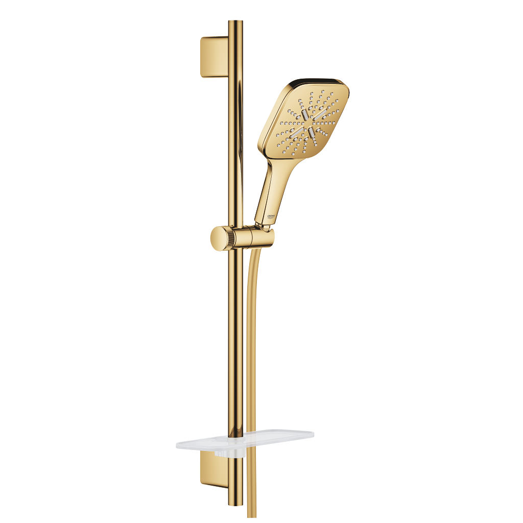 Rainshower SmartActive 130 Cube Shower Rail Set 3 sprays | GROHE