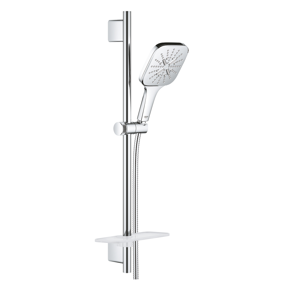 Rainshower SmartActive 130 Cube Shower rail set 3 sprays | GROHE