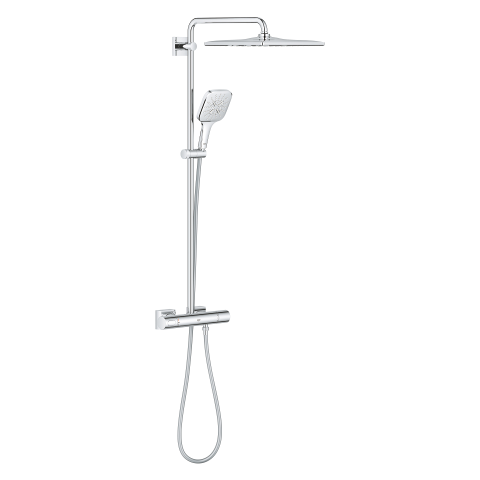 Rainshower SmartActive 310 Shower system with thermostat for wall ...