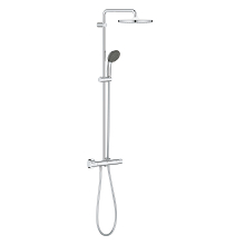 Vitalio Start System 250 Shower system with thermostat for wall ...