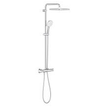 Tempesta Cosmopolitan System 200 Shower system with diverter for wall ...