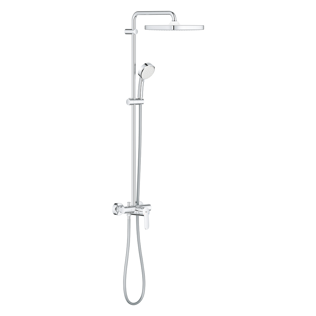 Tempesta Cosmopolitan System 250 Cube Shower system with single lever ...