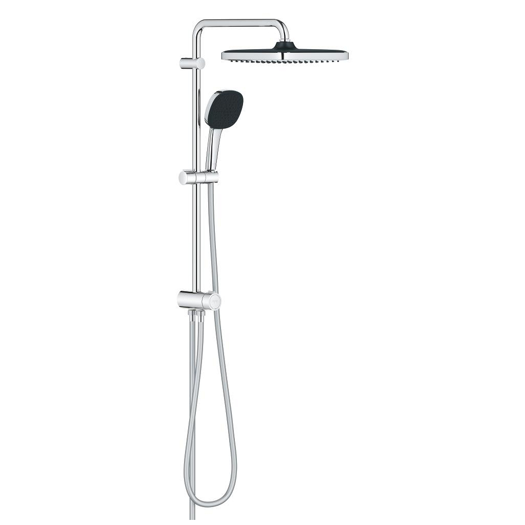 Vitalio Comfort 250 Flex Shower System met omsteller voor wandmontage ...