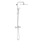 Euphoria System 260 Shower system with thermostatic mixer for wall ...