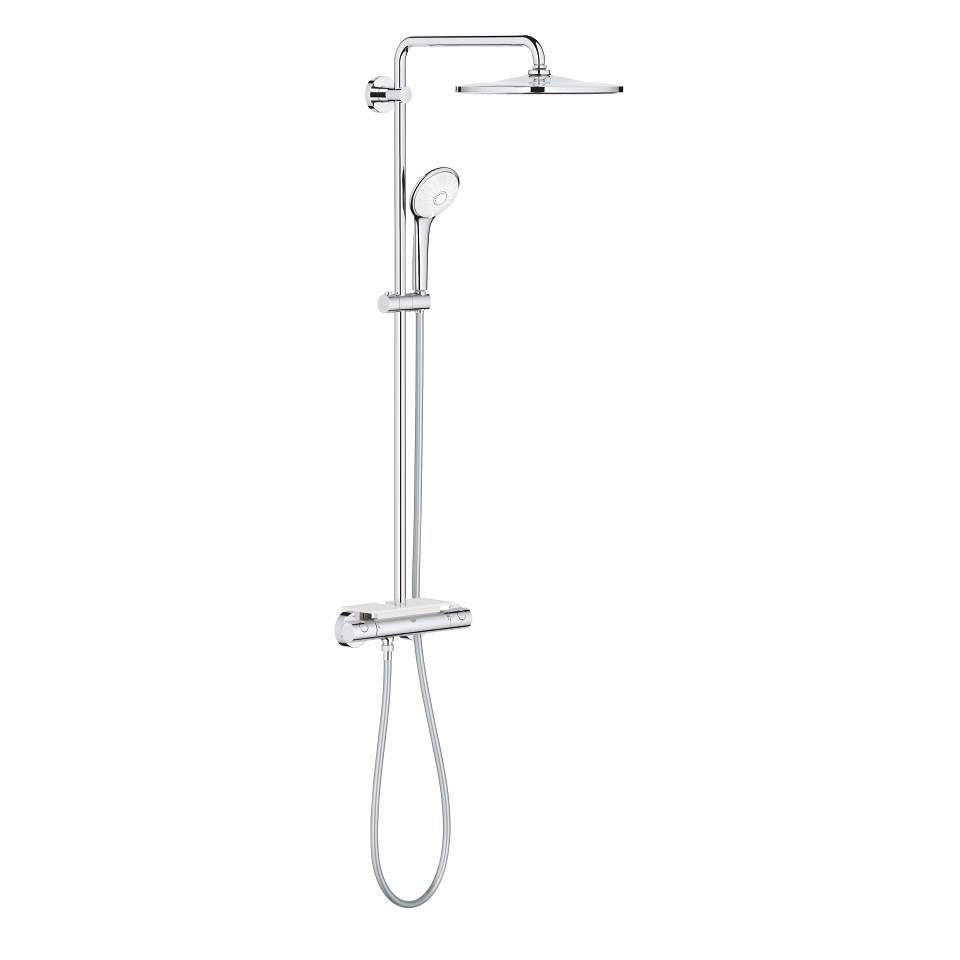 Euphoria System 310 Shower system with thermostat for wall mounting | GROHE