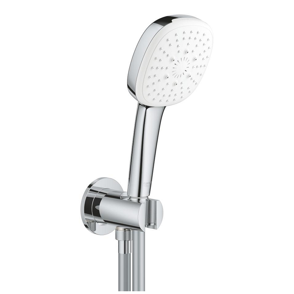 Tempesta Cube 110 Wall holder set 3 sprays (Rain, Jet, Massage) | GROHE