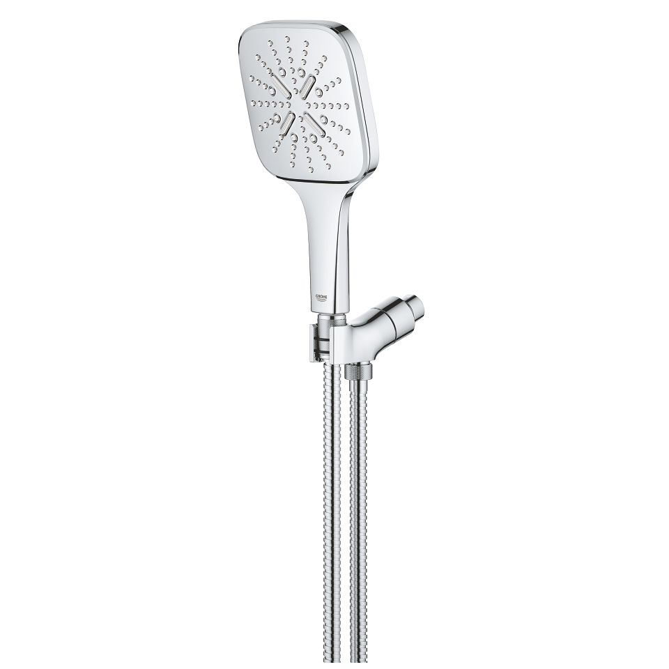 瑞雨智能激活130方形 花洒组合，3种喷洒模式 | 德国高仪中国官方网站