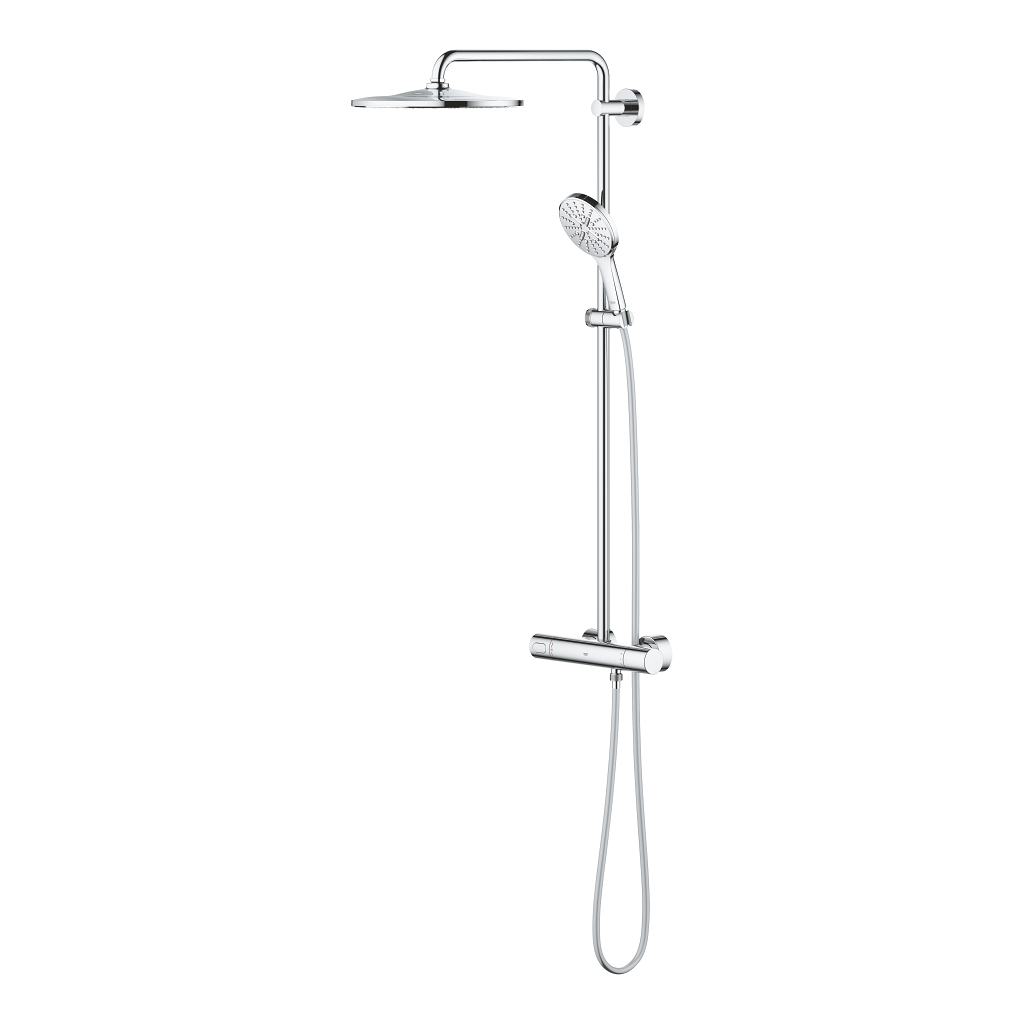 Rainshower SmartActive 310 Shower system with thermostat for wall ...