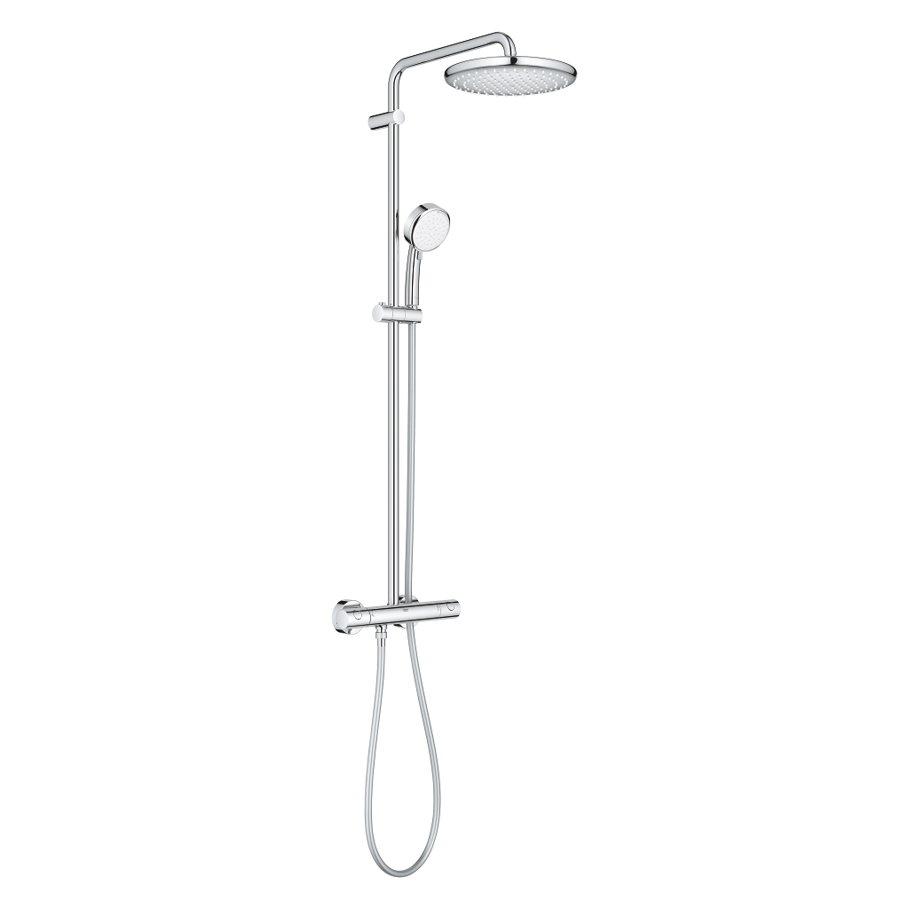 Tempesta Cosmopolitan System 250 Shower system with thermostat for wall ...