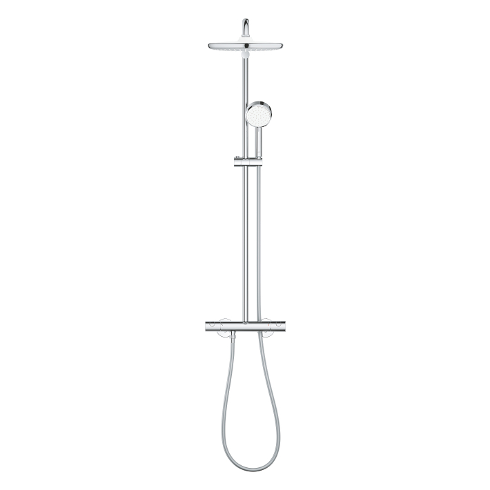 Tempesta Cosmopolitan System 250 Shower system with thermostat for wall ...