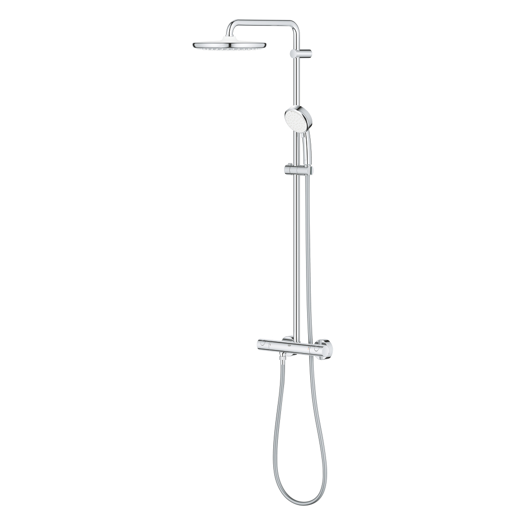 Tempesta Cosmopolitan System 250 Shower system with thermostat for wall ...