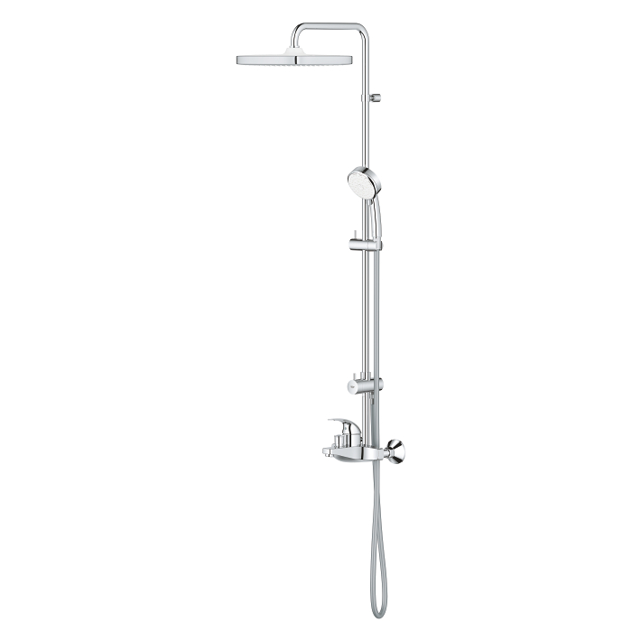 Tempesta Cosmopolitan System 250 Cube Shower system with single lever ...