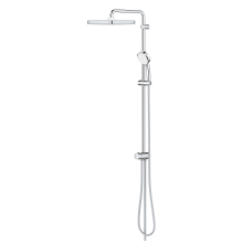 Tempesta Cosmopolitan System 250 Cube Flex shower system with diverter ...