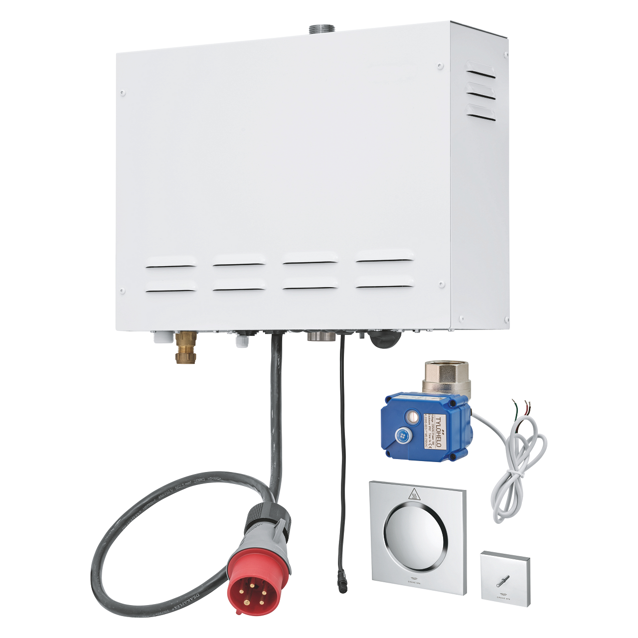 F-digital Deluxe Steam generator 9.9 kW with steam outlet and ...