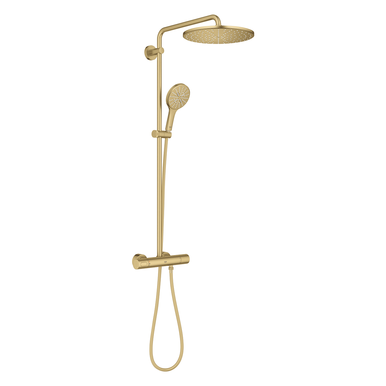 Rainshower SmartActive 310 Shower system with thermostat for wall ...
