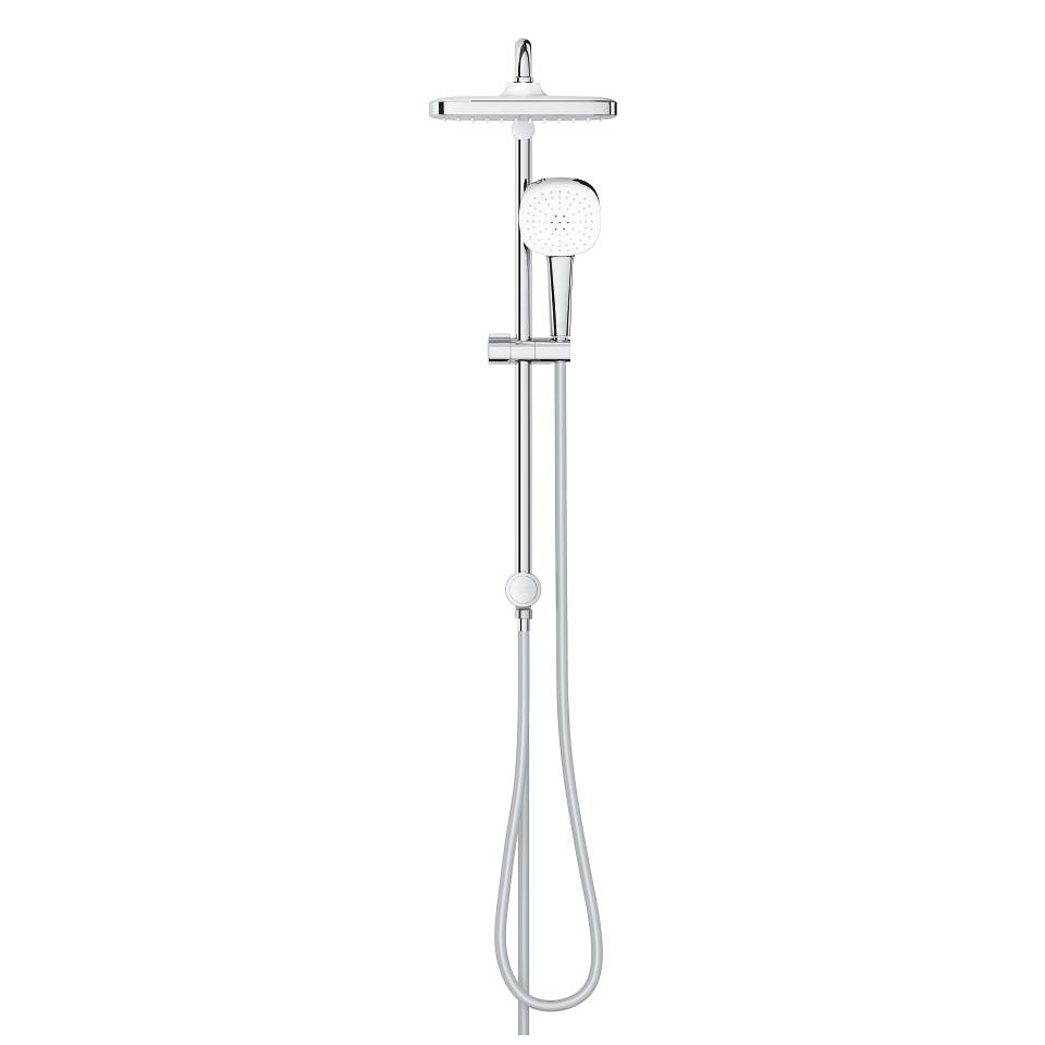 Tempesta System 250 Cube Shower system with diverter for wall mounting ...