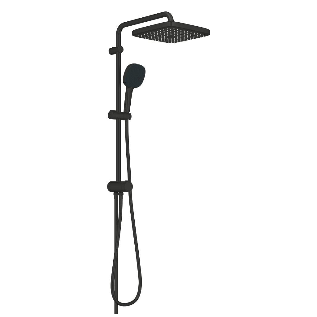 Tempesta System 250 Cube Shower system with diverter for wall mounting ...