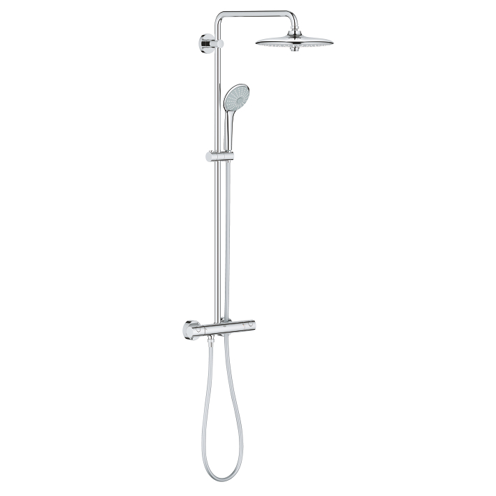 Euphoria System 260 Shower system with thermostat for wall mounting | GROHE