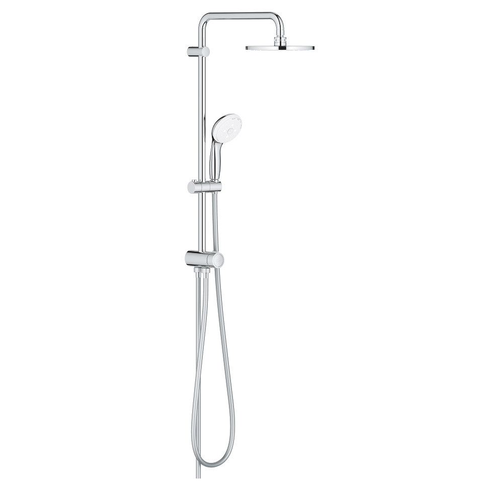 Tempesta System 200 Flex shower system with diverter for wall mounting ...