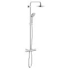 Euphoria System 310 Shower system with safety mixer for wall mounting ...