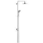 Euphoria System 310 Shower system with thermostatic mixer for wall ...