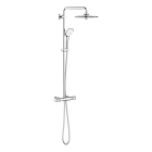 Euphoria System 260 Shower system with single lever mixer for wall ...