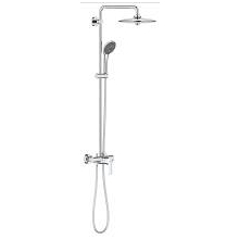 Vitalio Joy System 260 Shower system with diverter for wall mounting ...
